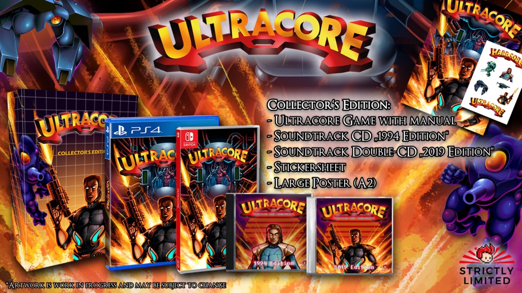 Ultracore arrive en boite | Videoludeek