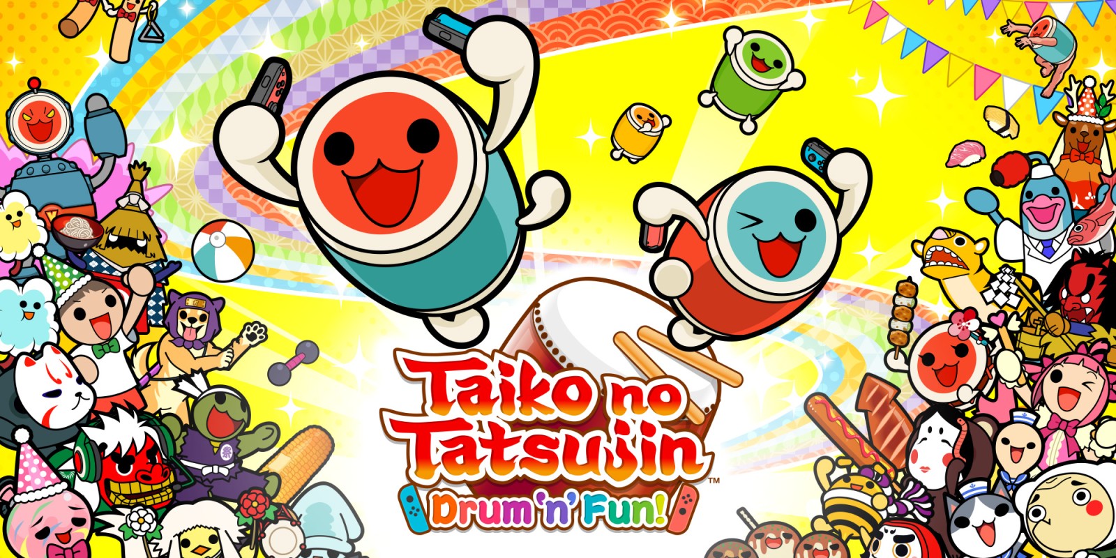 Taiko no Tatsujin: Drum 'n' Fun (Switch) / Bundle Tambour TaTaCon à 65 ...