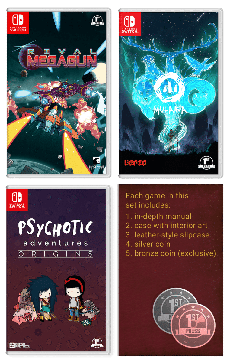 Un nouveau bundle Switch chez First Press Games *MAJ* | Videoludeek