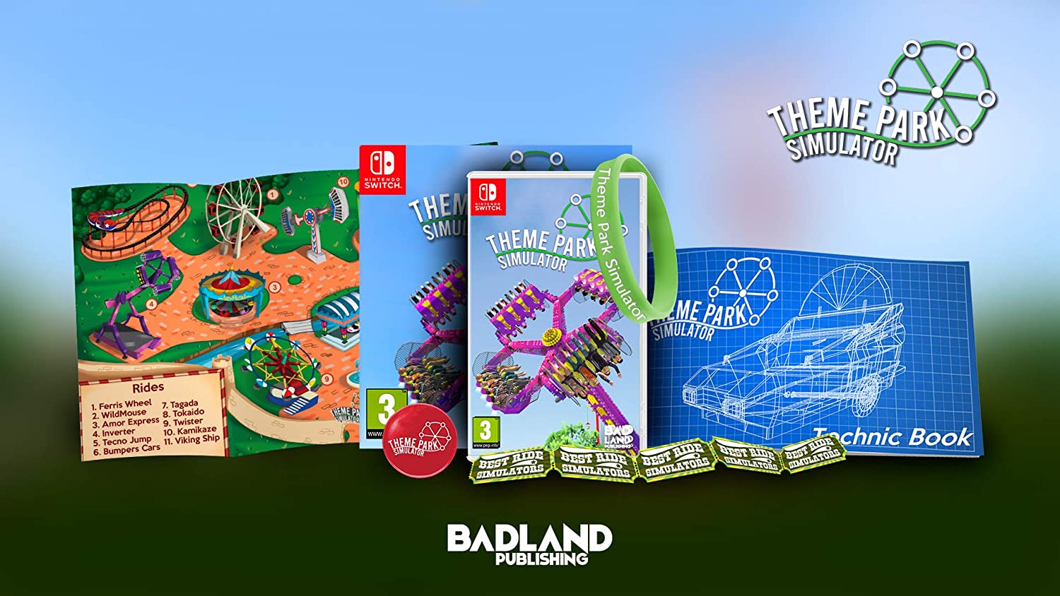 Theme Park Simulator (Switch) / Edition Collector à 35,06€ | Videoludeek
