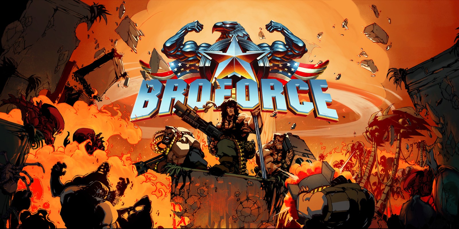 Broforce (Switch) / Edition Deluxe à 29,99€ | Videoludeek