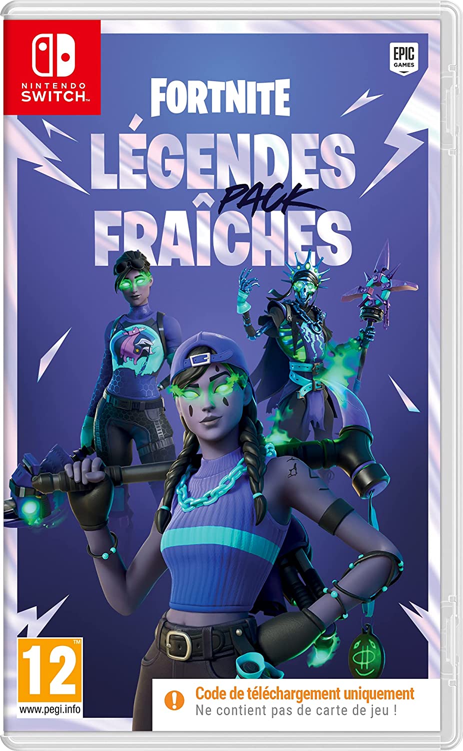 [Bon Plan] Fortnite: Pack Légendes Fraîches (Switch) (Code In A Box) à ...