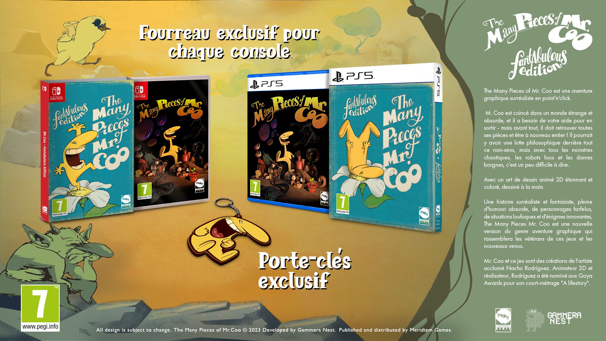[Bon Plan] The Many Pieces of Mr. Coo - Edition Fantabulous (Switch) à ...