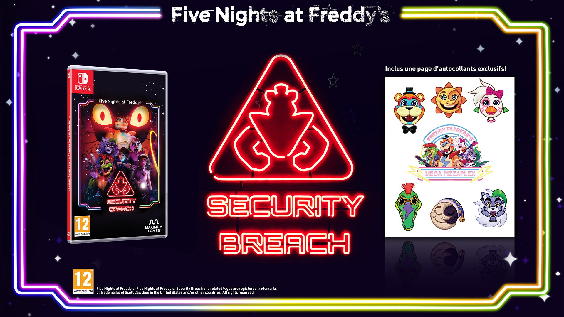Five Nights at Freddy's : Security Breach (Switch) / Edition Collector ...