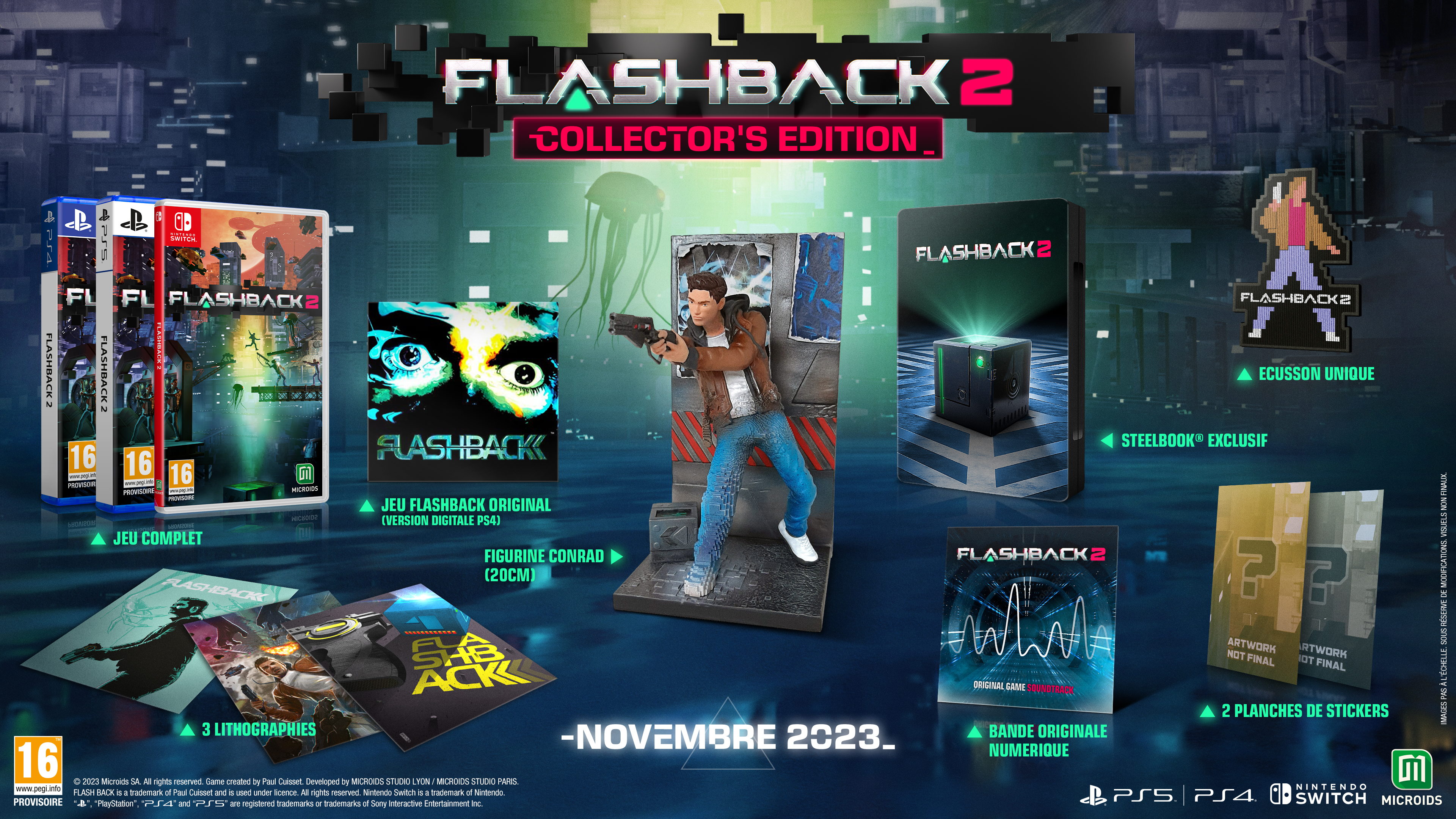 [Préco] Flashback 2 - Edition Collector (Switch) à 149,99€ | Videoludeek