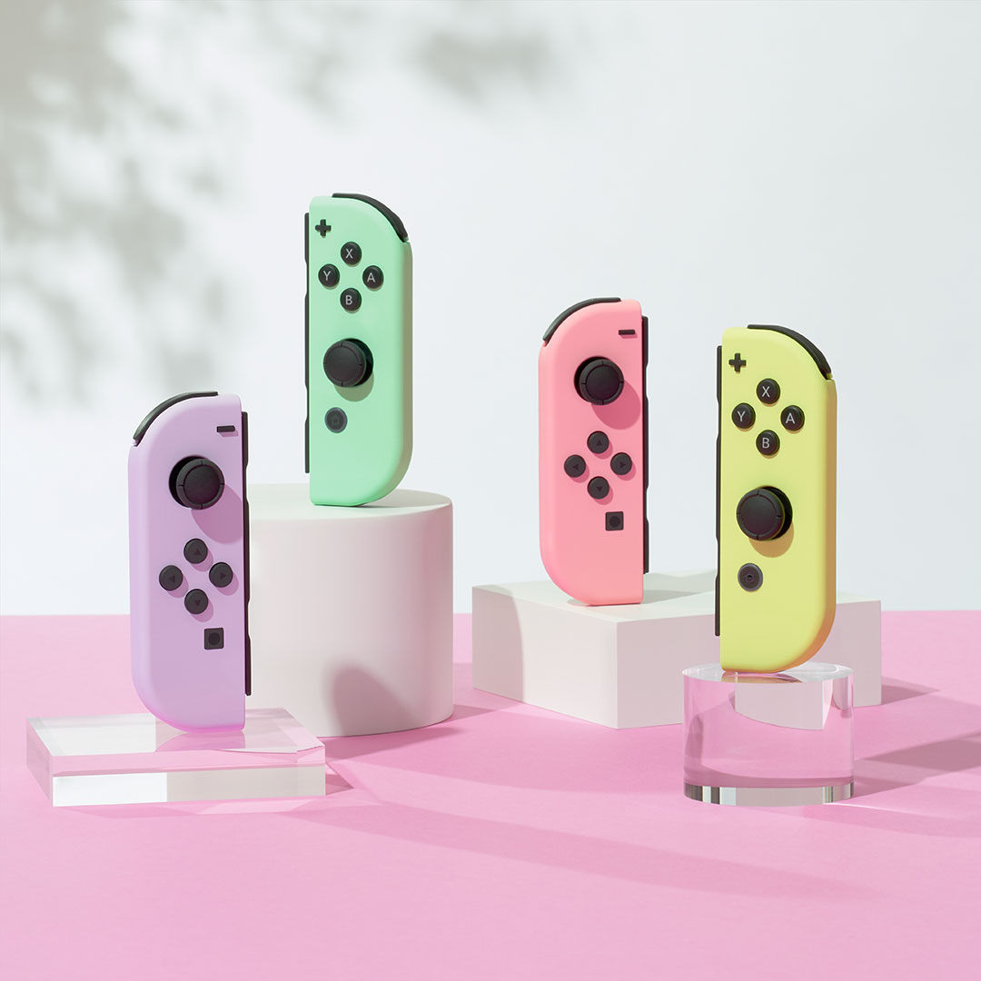 [Bon Plan] Manettes Joy-Con Rose Pastel et Jaune Pastel (Switch) à 79 ...