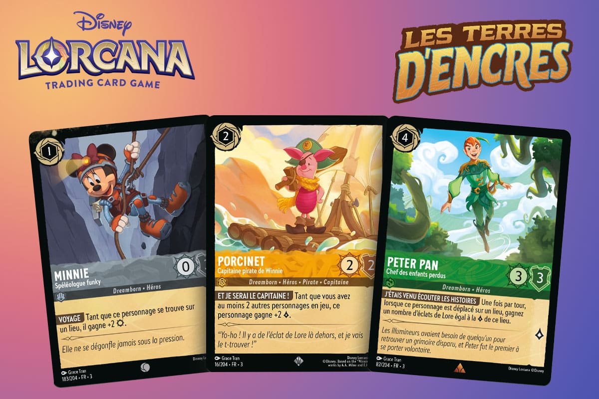 Disney Lorcana Les Terres d’Encres - Deck de démarrage Vaiana/Picsou ...