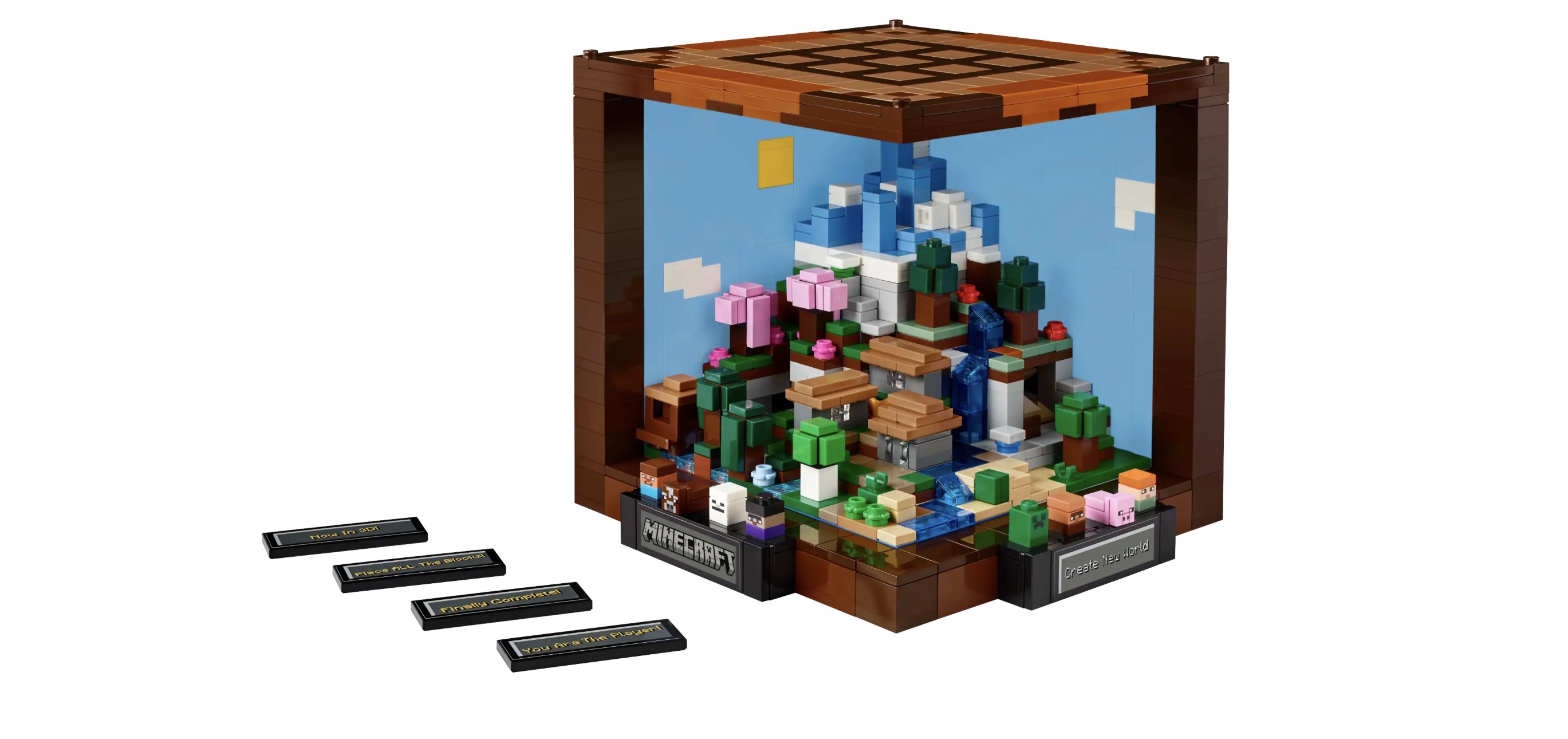 LEGO Minecraft - L'établi (21265) à 61,70€ | Videoludeek