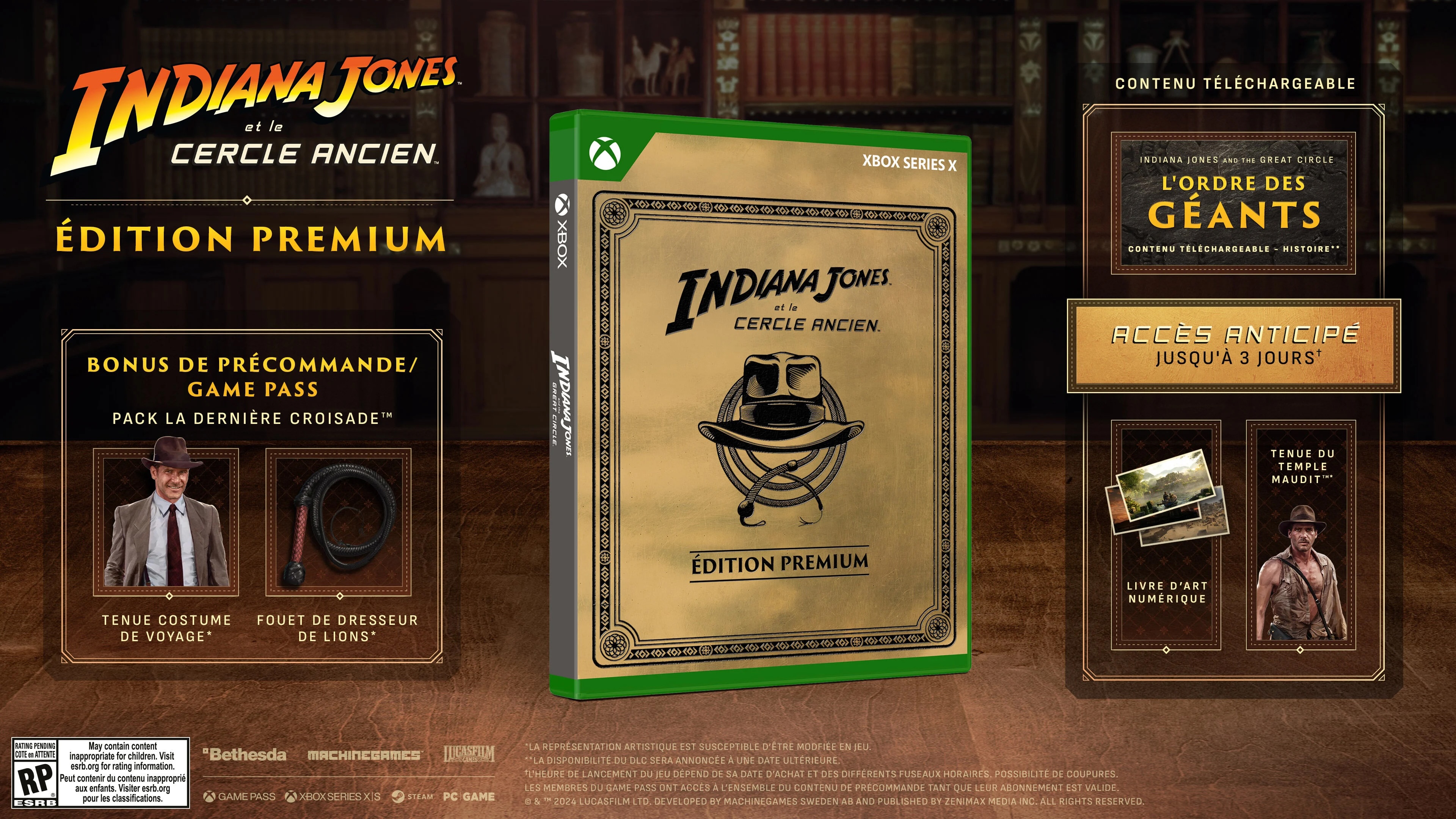 [Bon Plan] Indiana Jones et le Cercle Ancien - Edition Premium (Xbox ...