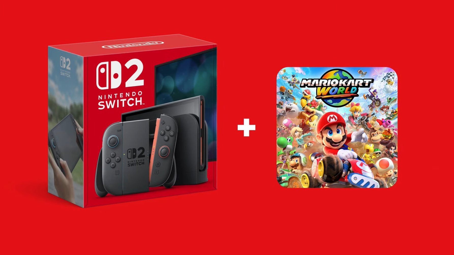 Pack Nintendo Switch 2 + Mario Kart World à 499,00€ | Videoludeek